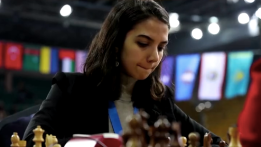 Iranian Chess player competes at tournament without hijab - NewsBharati